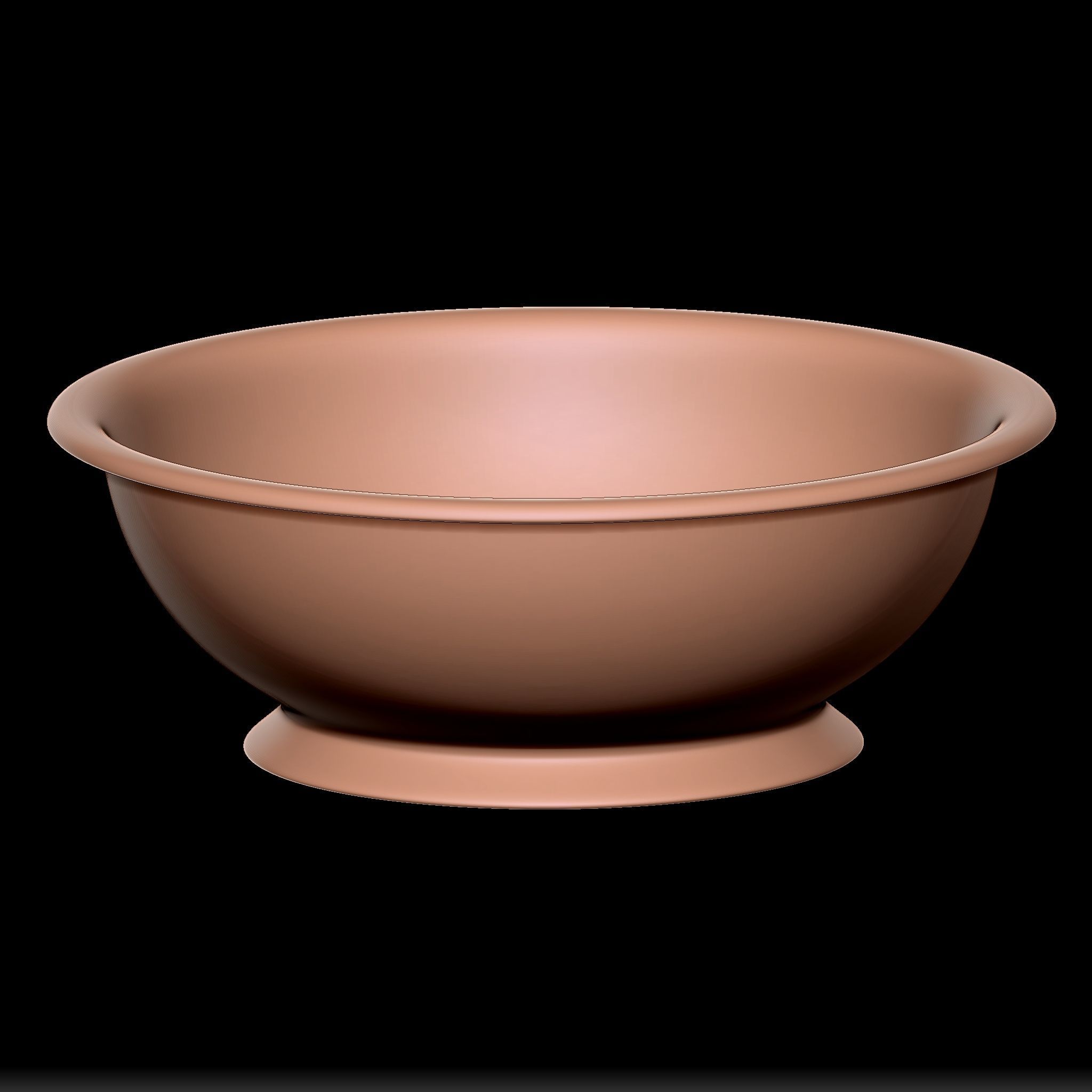 3D model 65 Clay Pot Base Mesh VR / AR / low-poly | CGTrader