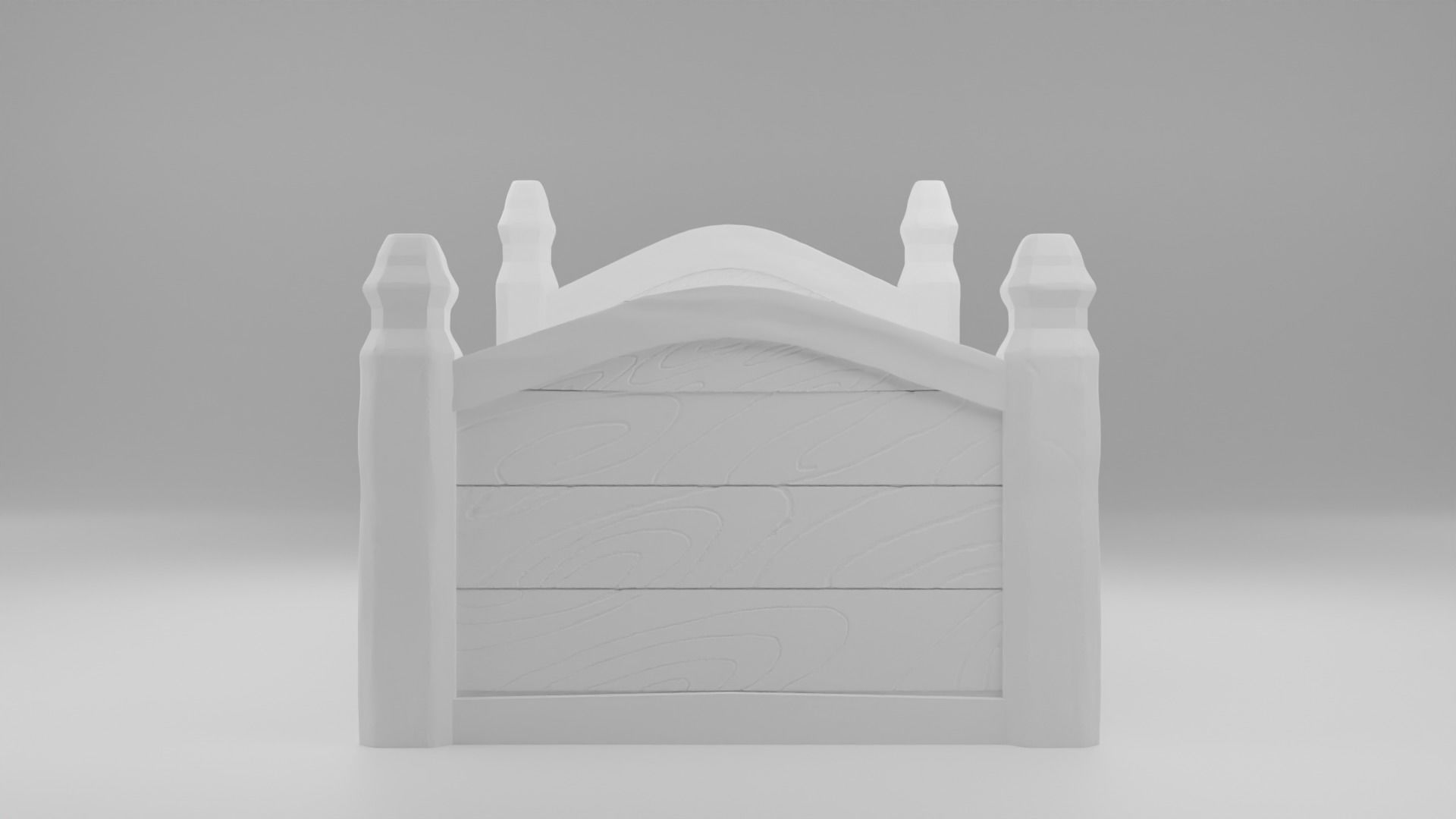Single Bed 3D model 3D printable | CGTrader