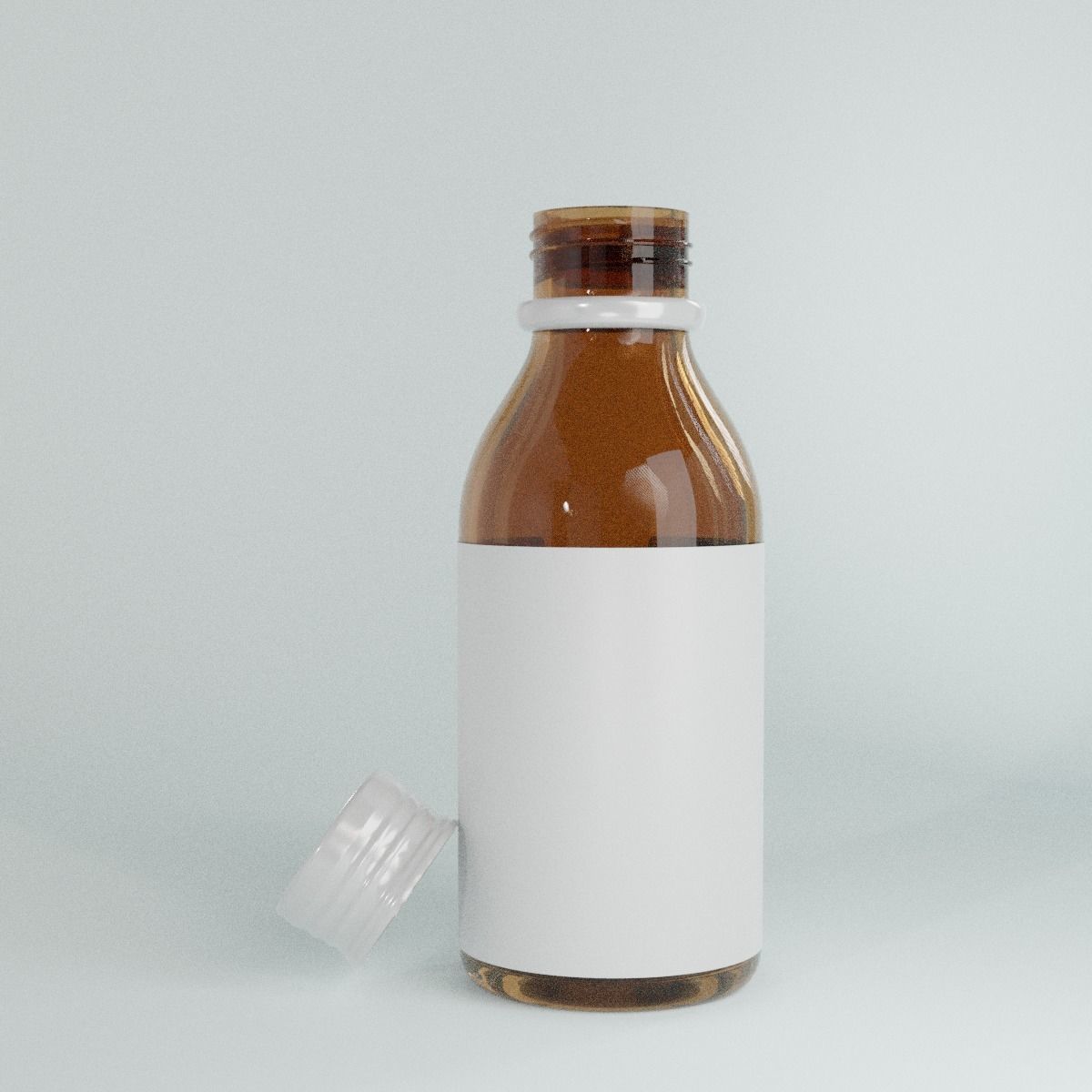 3D model Medical Syrup Bottle VR / AR / low-poly | CGTrader