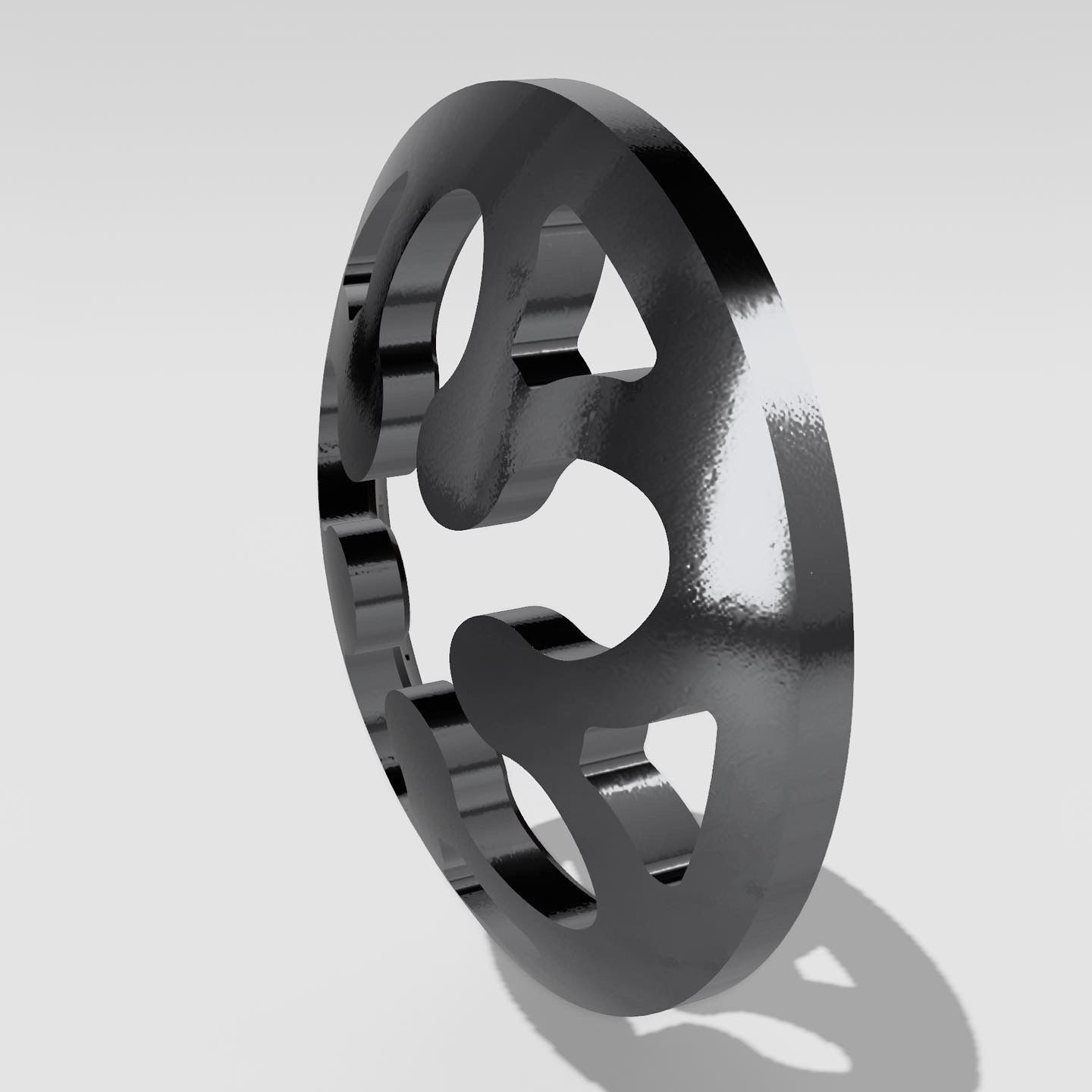 Drag Wheel COMBO Rear Weld Alpha 1 with Big Tire Hoosier 3D model 3D ...