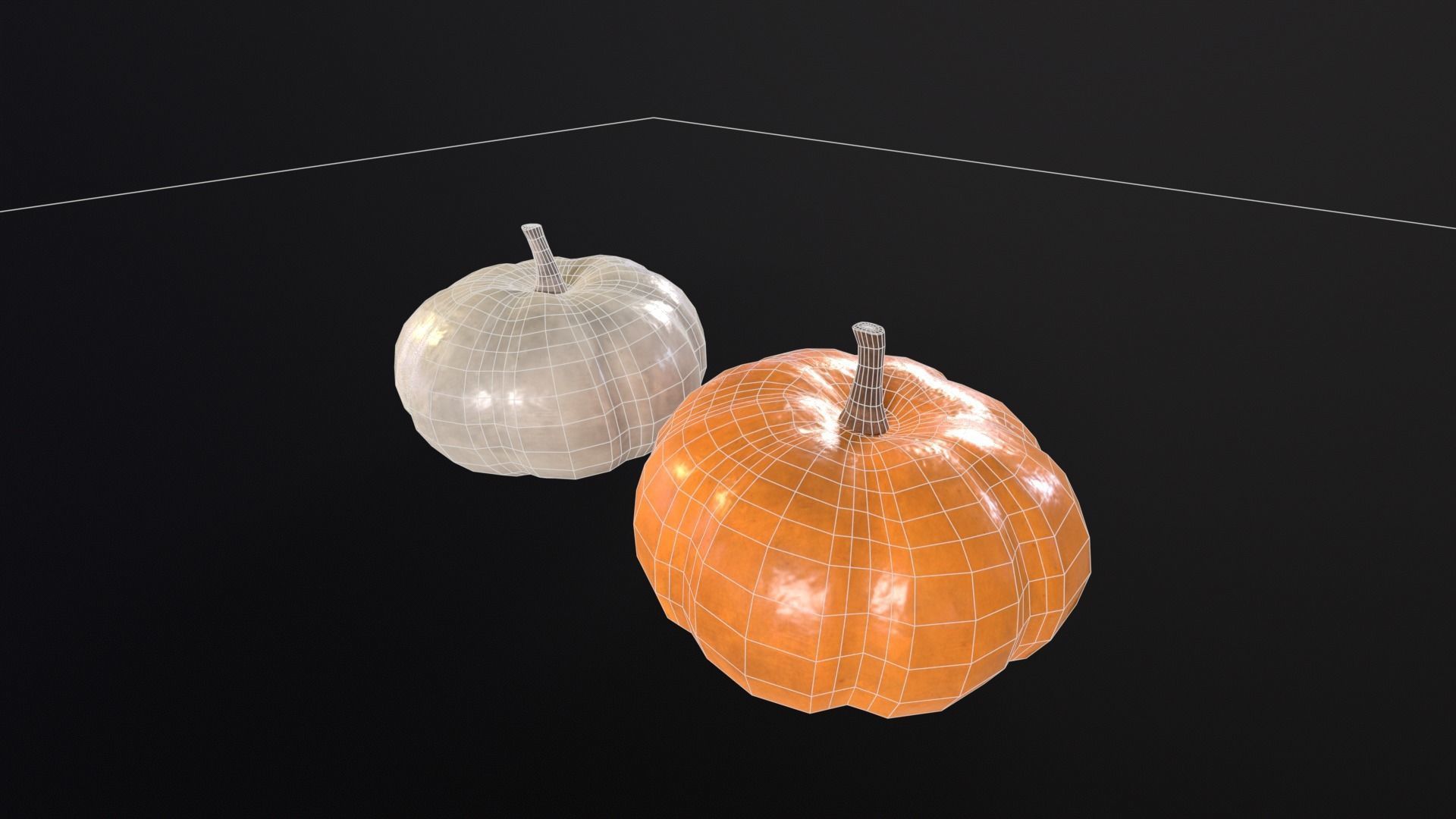 3D model Baby Boo Pumpkins VR / AR / low-poly | CGTrader