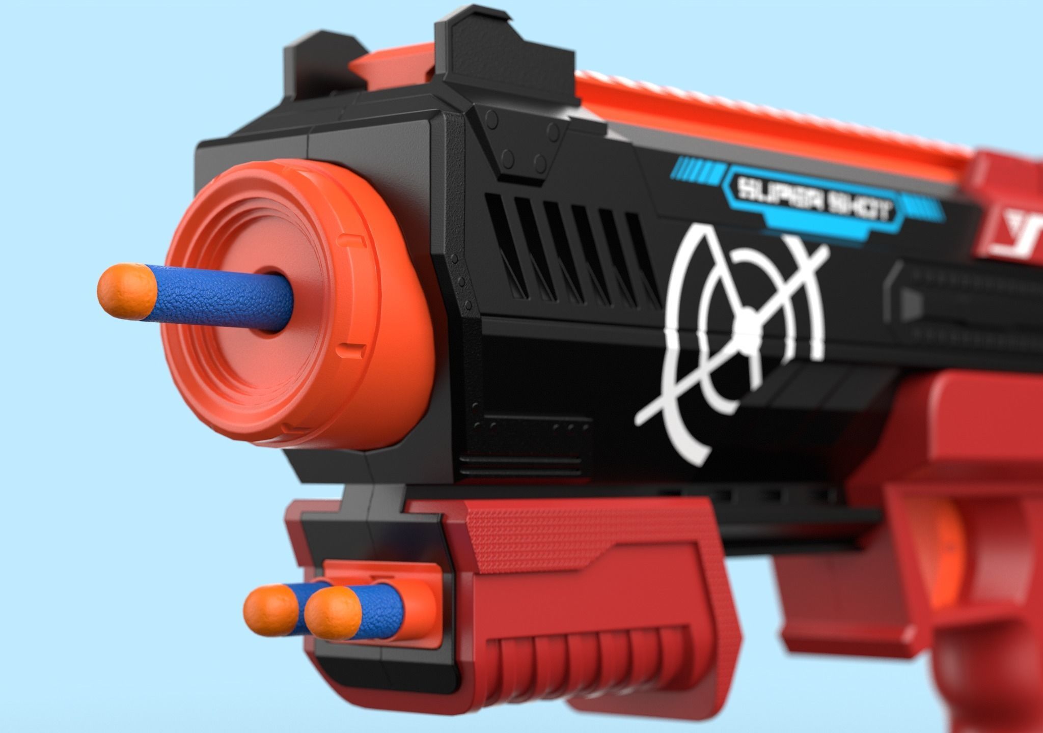 3D model Super Shot Gun VR / AR / low-poly | CGTrader