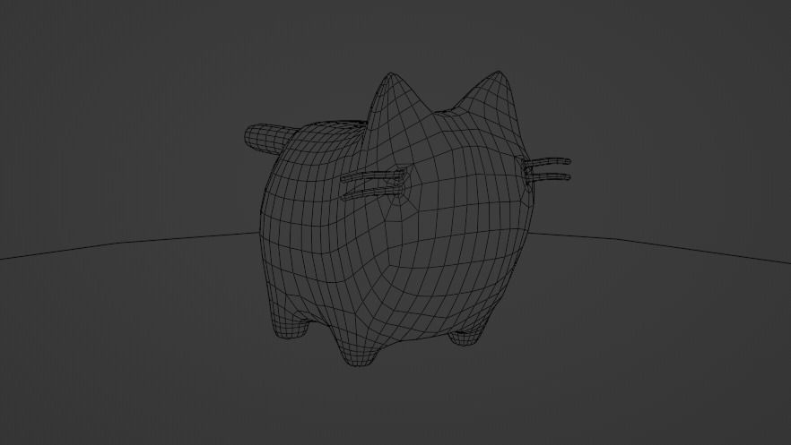 Pusheen 3D Model free VR / AR / low-poly 3D model | CGTrader