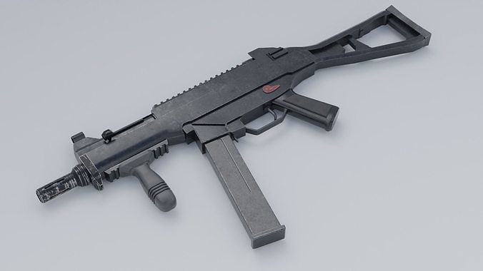 3D model UMP-45 SMG Model VR / AR / low-poly | CGTrader