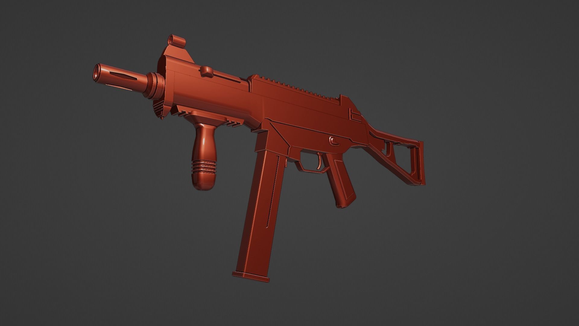 3D model UMP-45 SMG Model VR / AR / low-poly | CGTrader