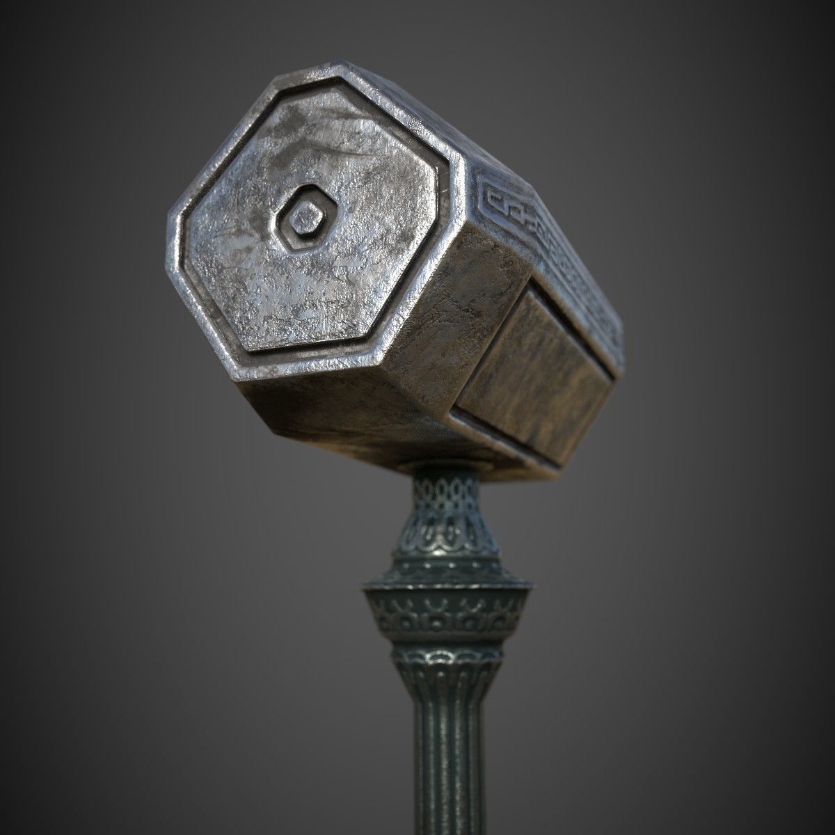 3D model War Hammer VR / AR / low-poly | CGTrader