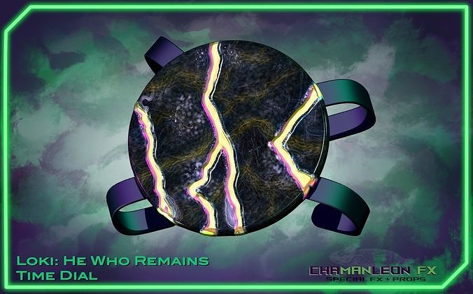 He Who Remains Time Dial Prop Replica Loki Cosplay 3D model 3D printable | CGTrader