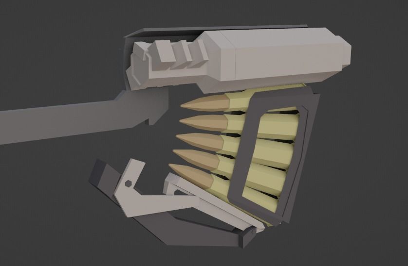 3D model Low Poly RSC 1917 VR / AR / low-poly | CGTrader