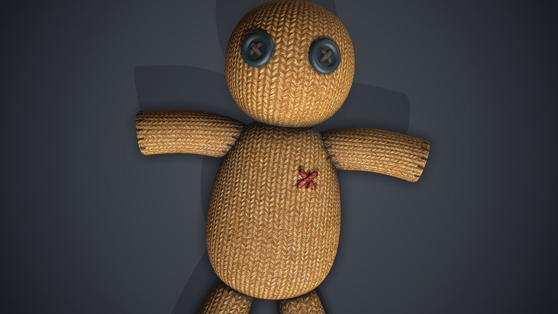 3D model Voodoo Doll VR / AR / low-poly | CGTrader