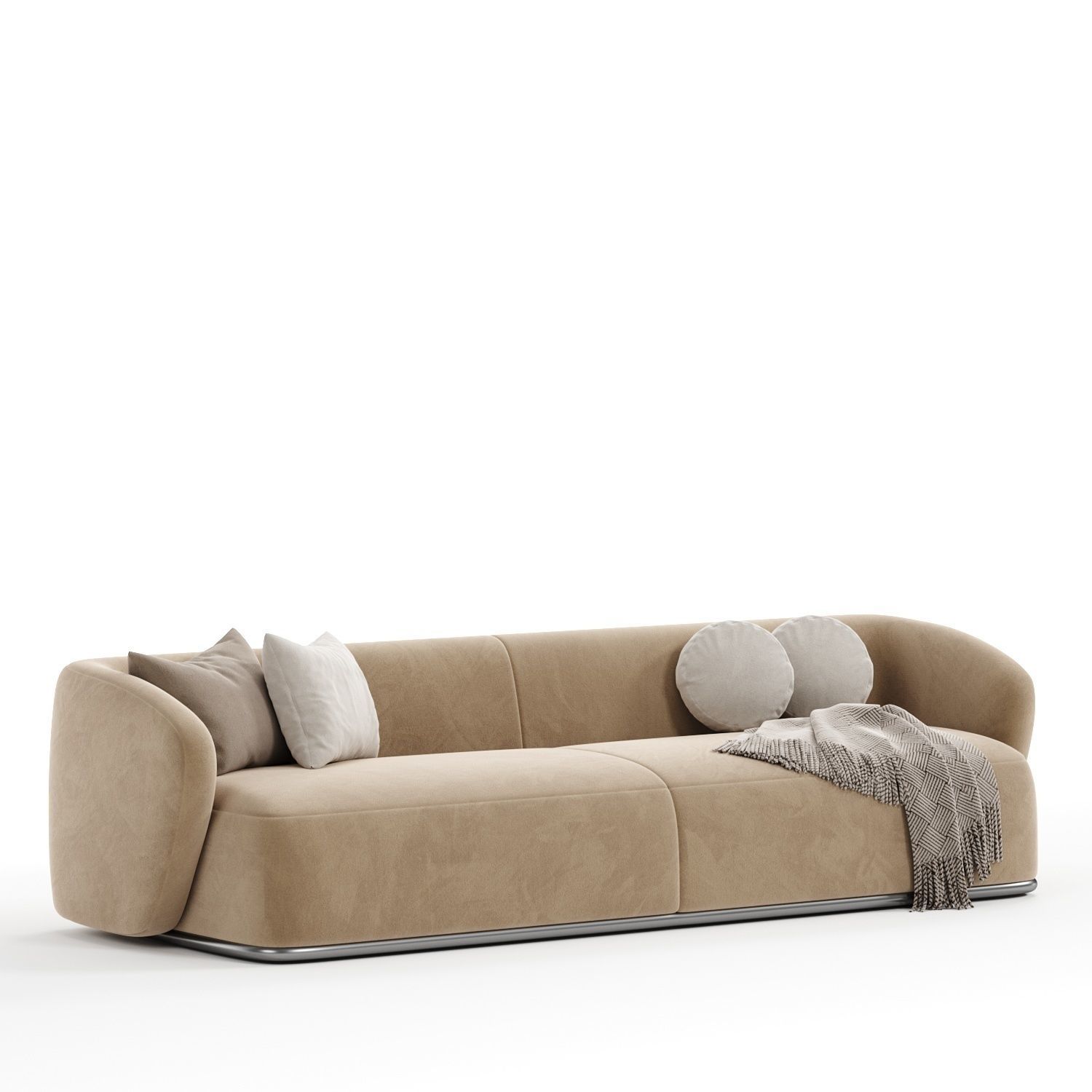 Rene sofa by Meridiani 3D model | CGTrader