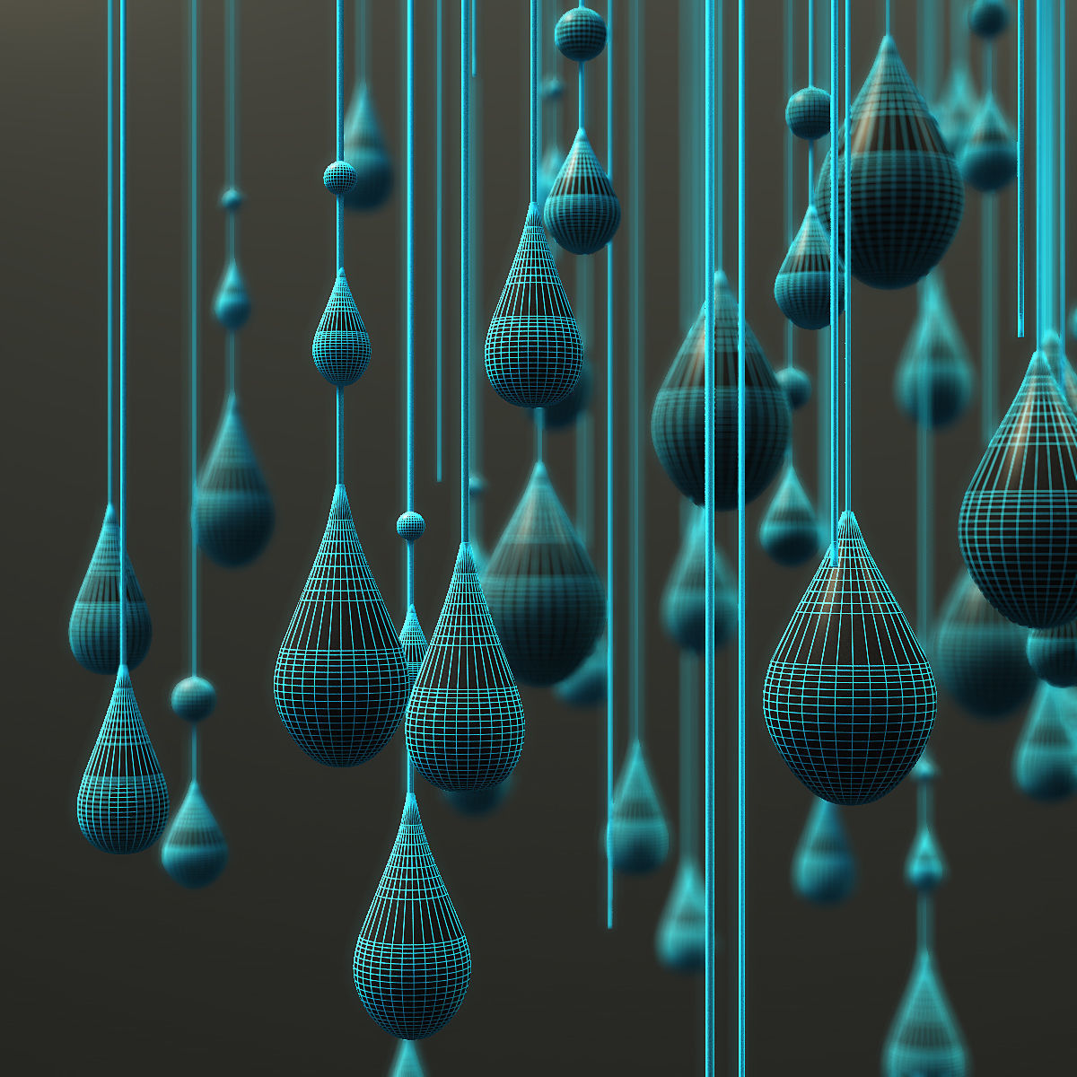 Raindrop by Luum 3D model rigged | CGTrader