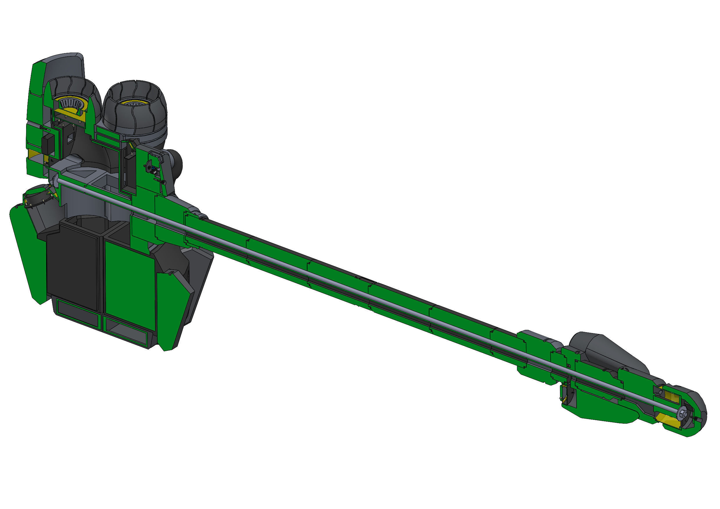 Reinhardt Rocket Hammer - Overwatch - STL - Commercial 3D model 3D ...