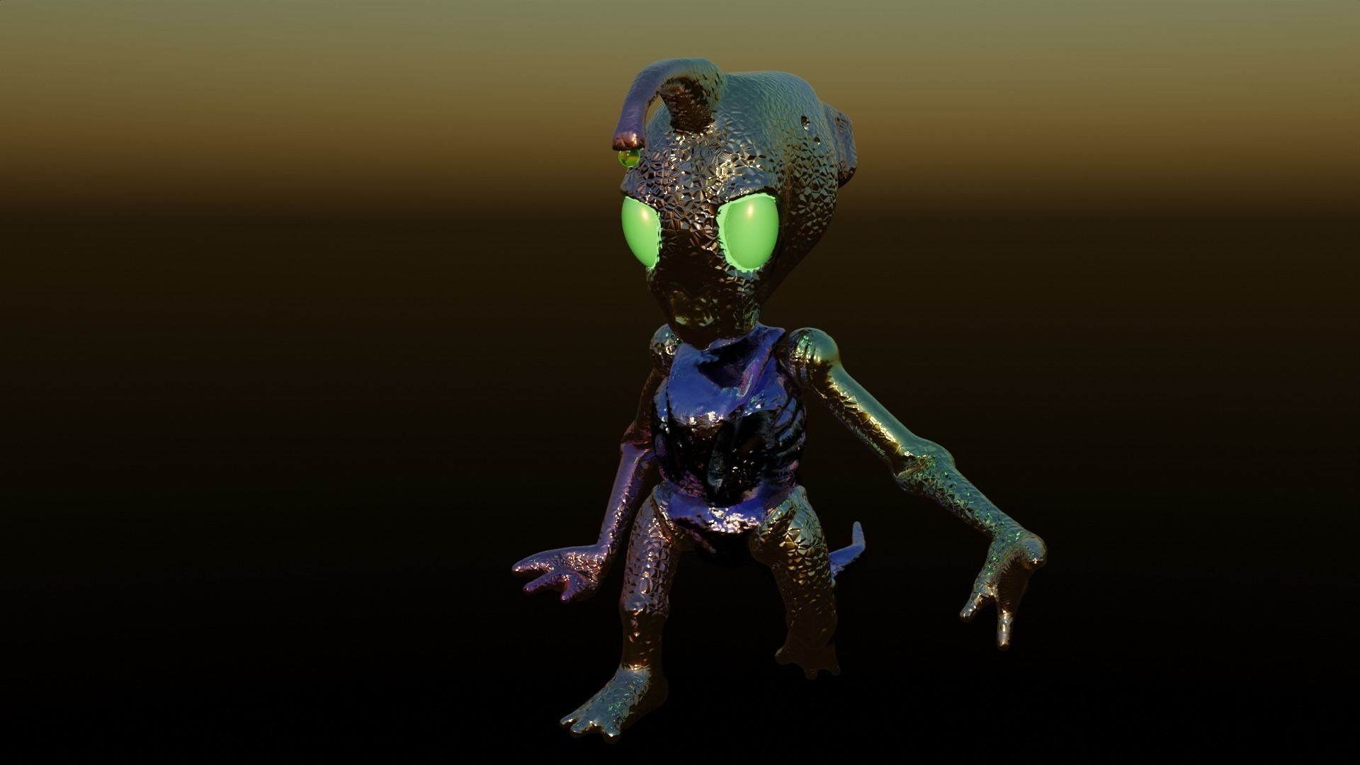 Alien 3D model High-poly 3D model rigged | CGTrader