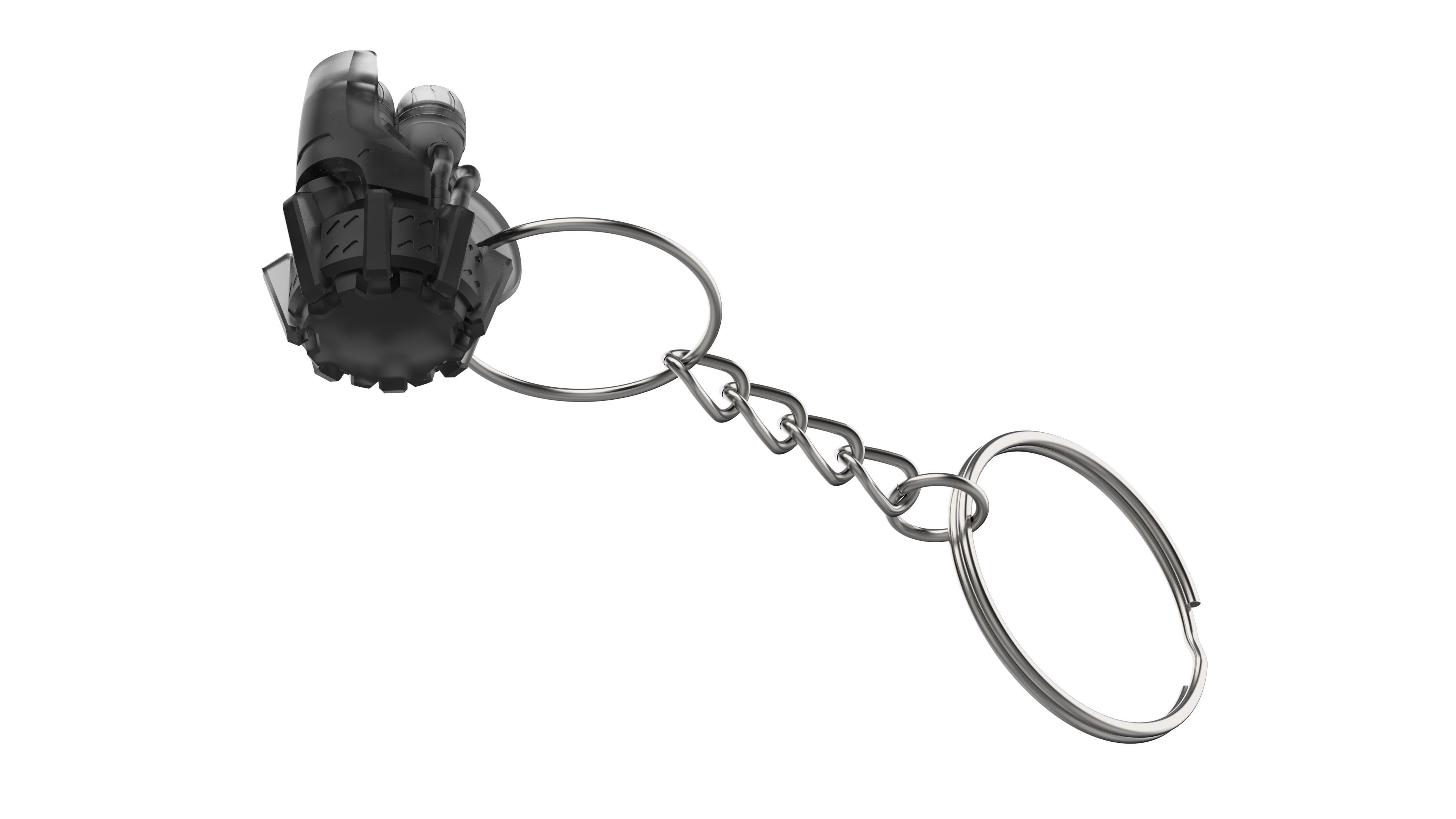 Keychain - Reinhardt Rocket Hammer - Overwatch - Printable - STL 3D ...