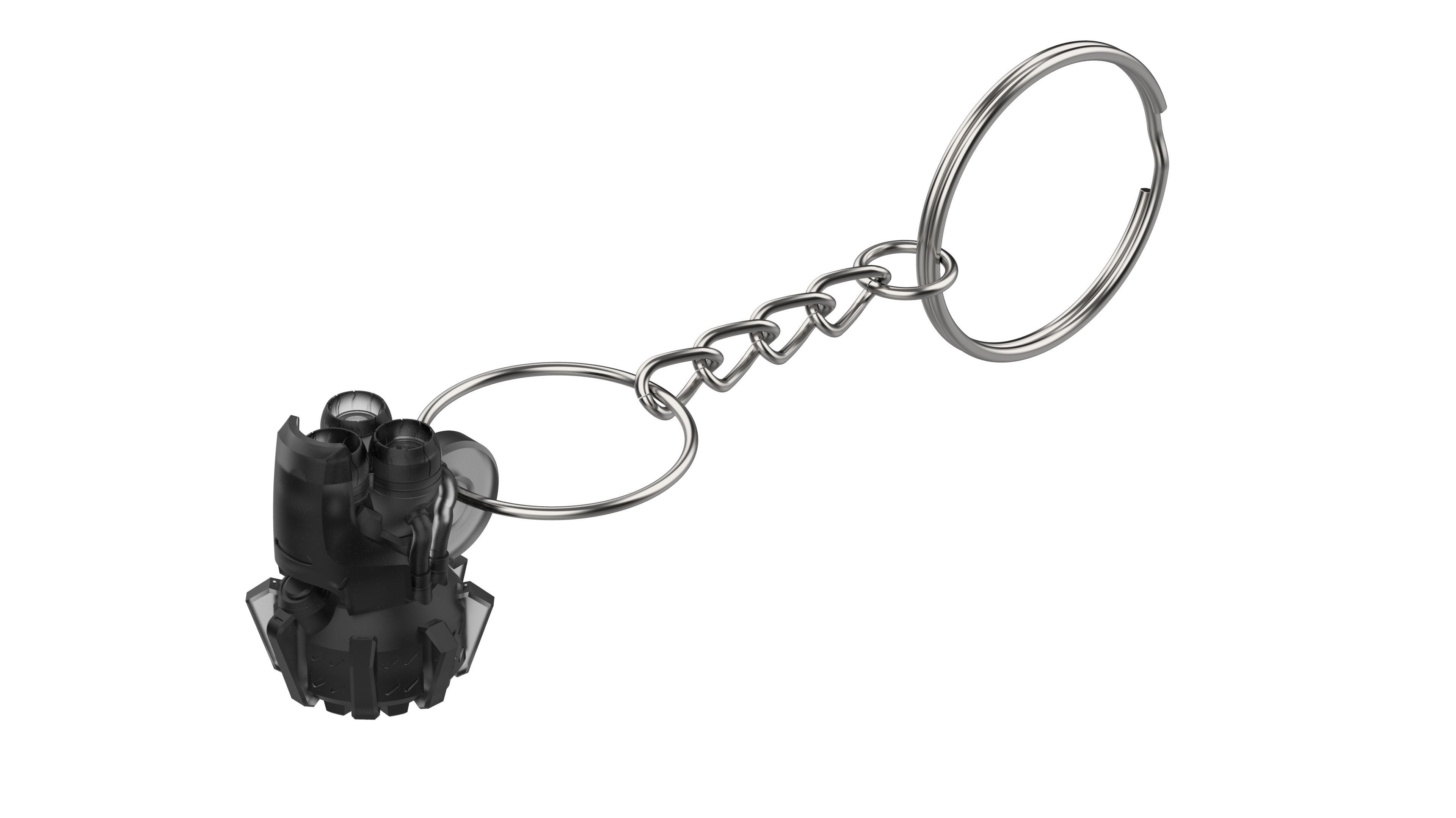 Keychain - Reinhardt Rocket Hammer - Overwatch - Printable - STL 3D ...