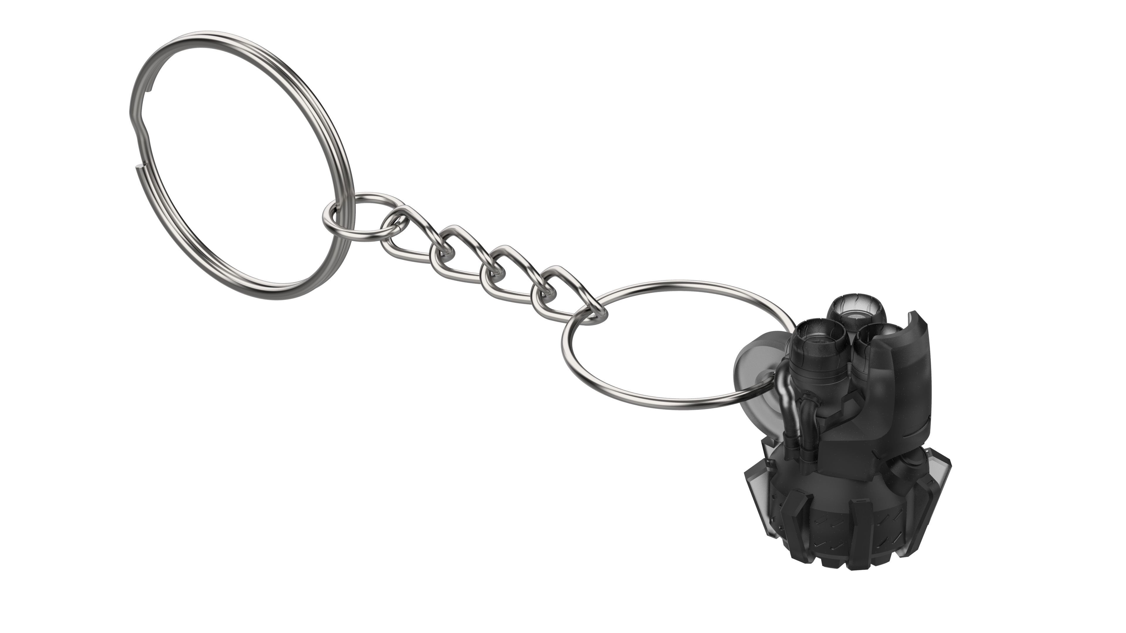 Keychain - Reinhardt Rocket Hammer - Overwatch - Printable - STL 3D ...