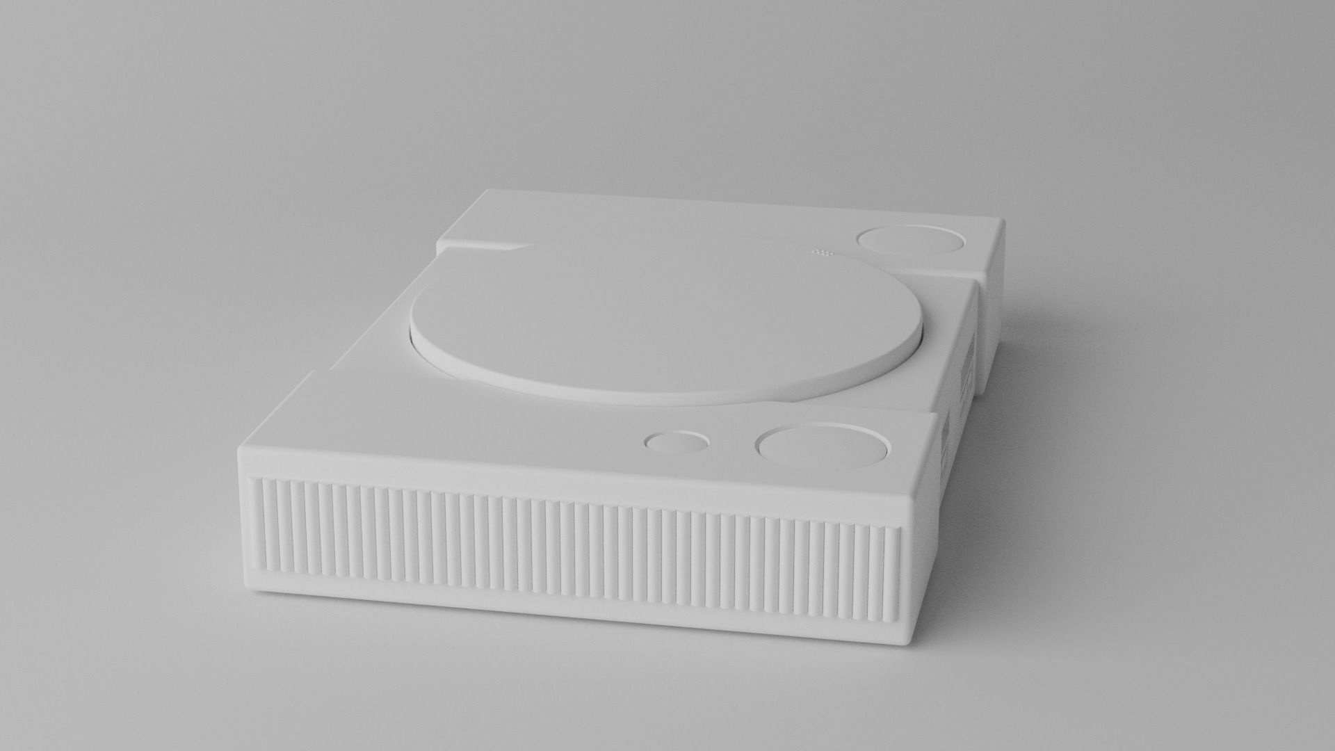 Cartoon Sony Playstation Classic Gaming Console 3D model | CGTrader