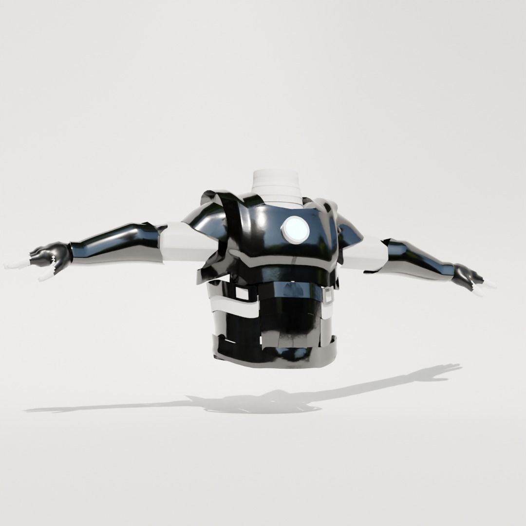Iron Man Chest Plate - FREE free 3D model | CGTrader