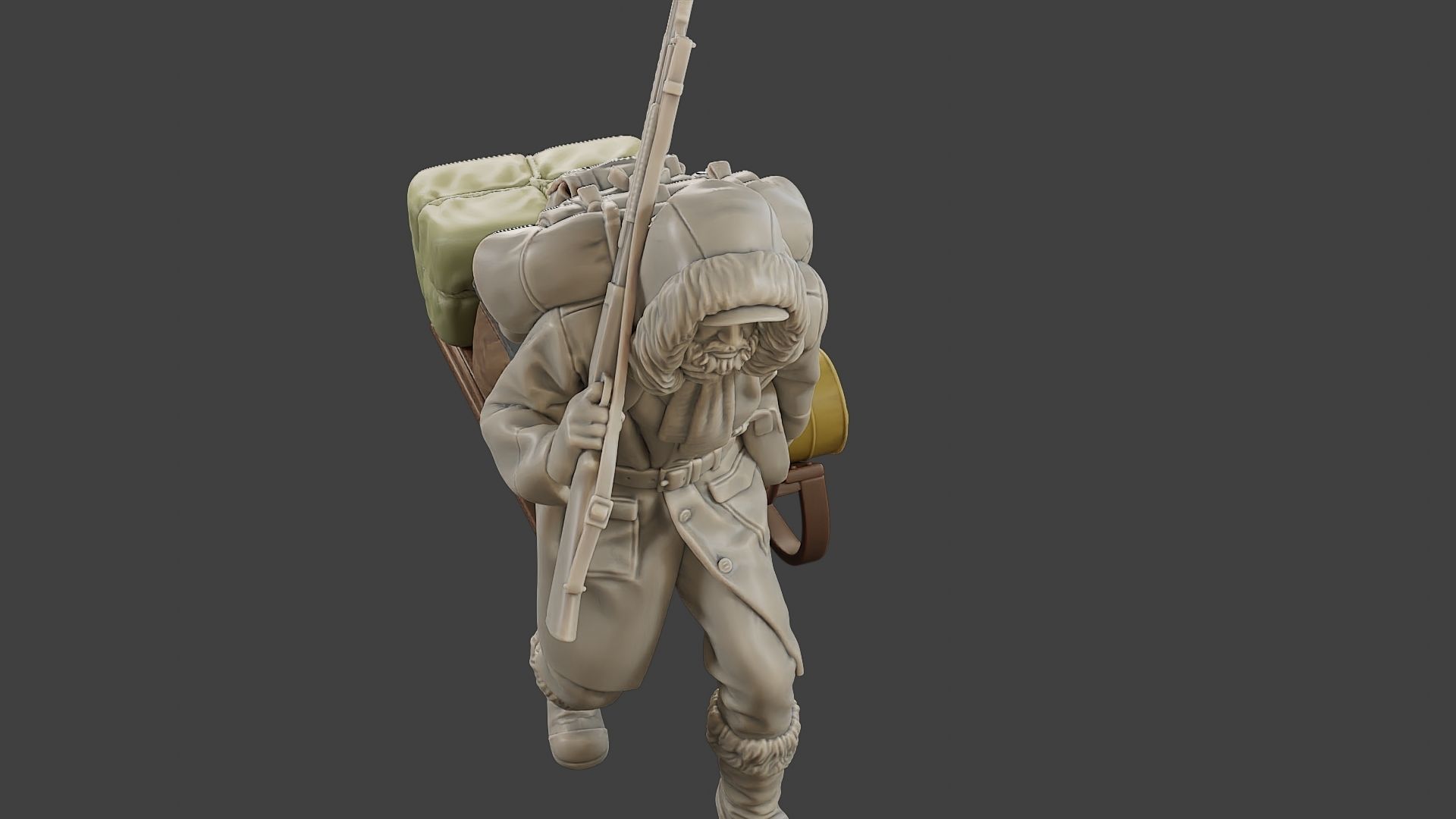 Post-Apocalyptic Male PAM1 001 3D model 3D printable | CGTrader