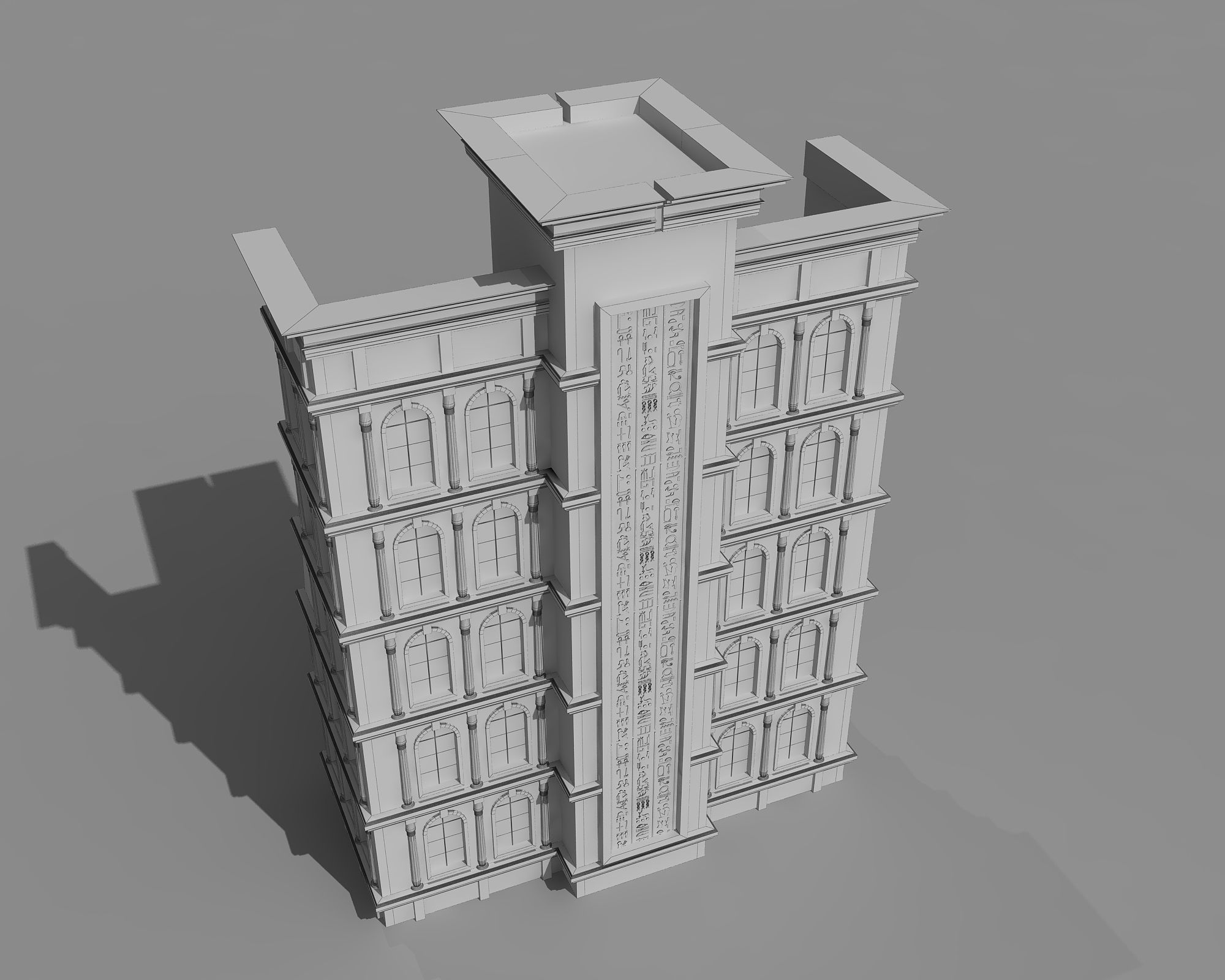 0209 - Building Facade 3D model | CGTrader