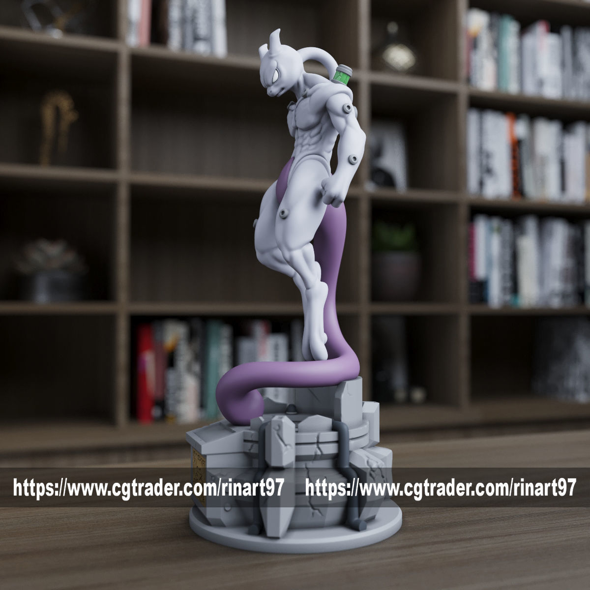 mewtwo awakens in Laboratory Capsule 3D model 3D printable | CGTrader