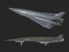3D model Chinese Air Force CASC MD22 high supersonic speed UAV VR / AR ...