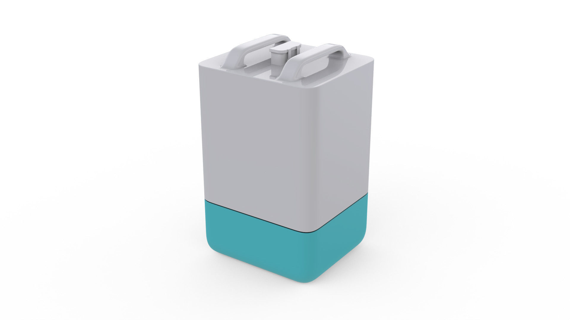 3D model EV Electric Vehicle Swappable Battery Pack Two-Tone Design VR ...