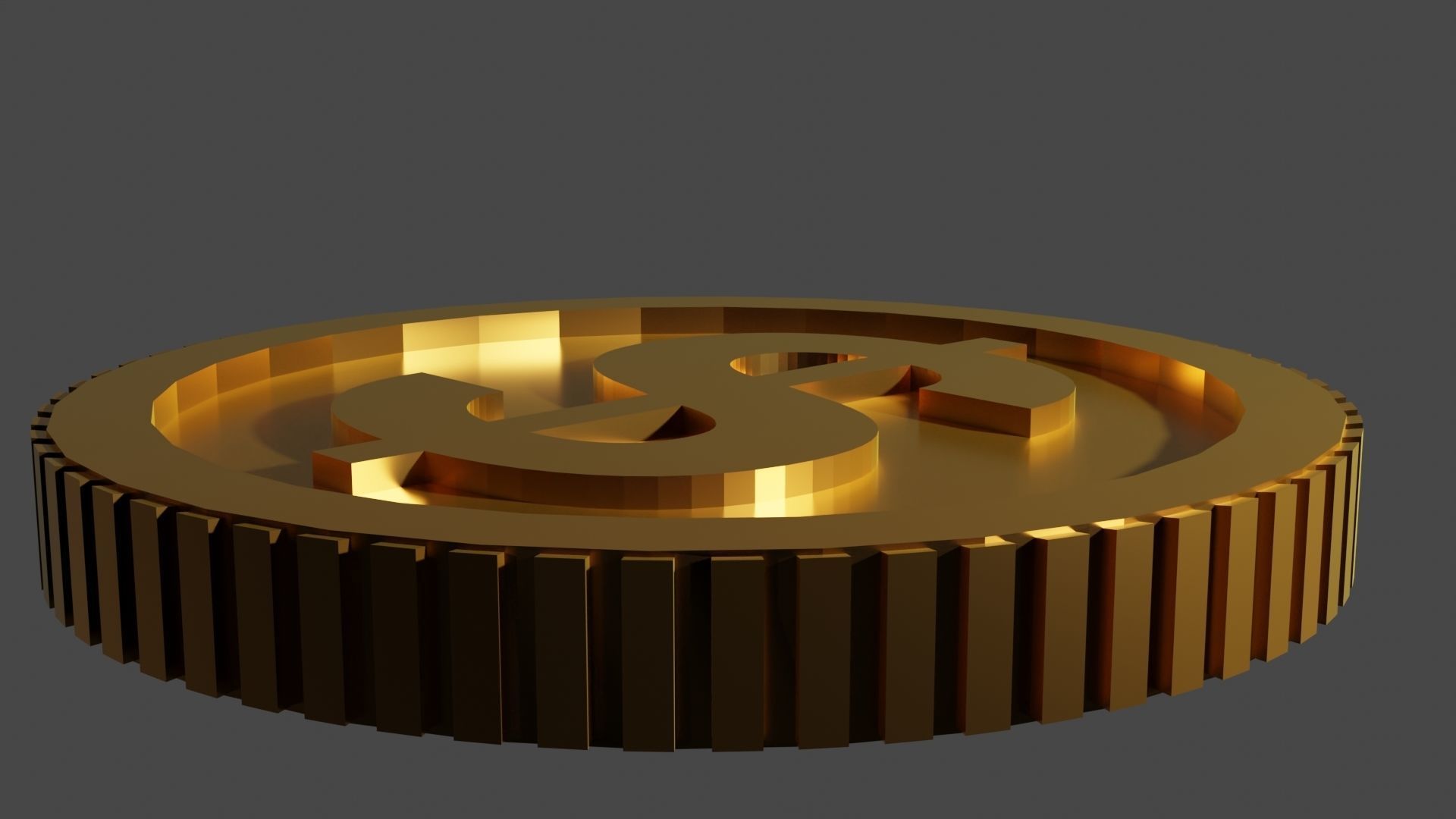 coin model 3D model | CGTrader