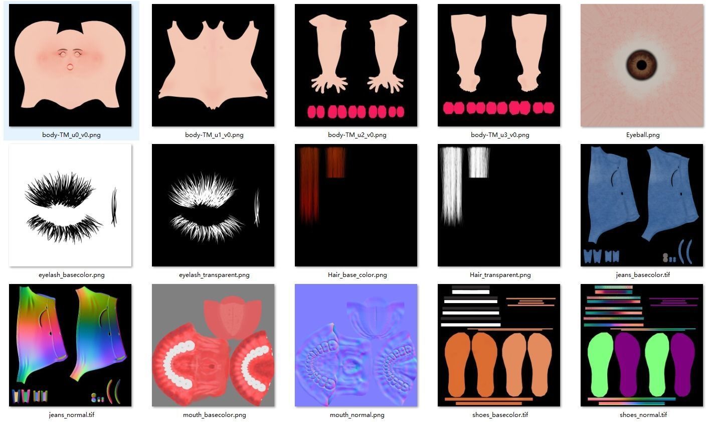 Realistic Female Character Maya Rig Model 3D model animated rigged ...