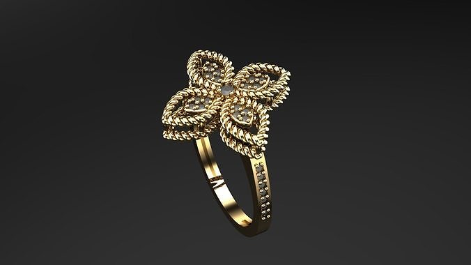 GOLD RING 3D model | CGTrader