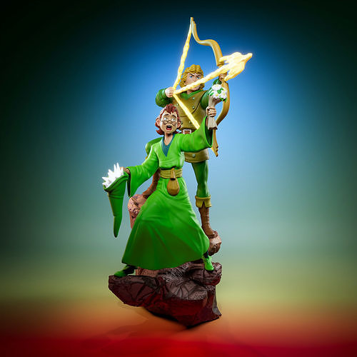 Hank e Presto - Dungeons and Dragons 3D model 3D printable | CGTrader