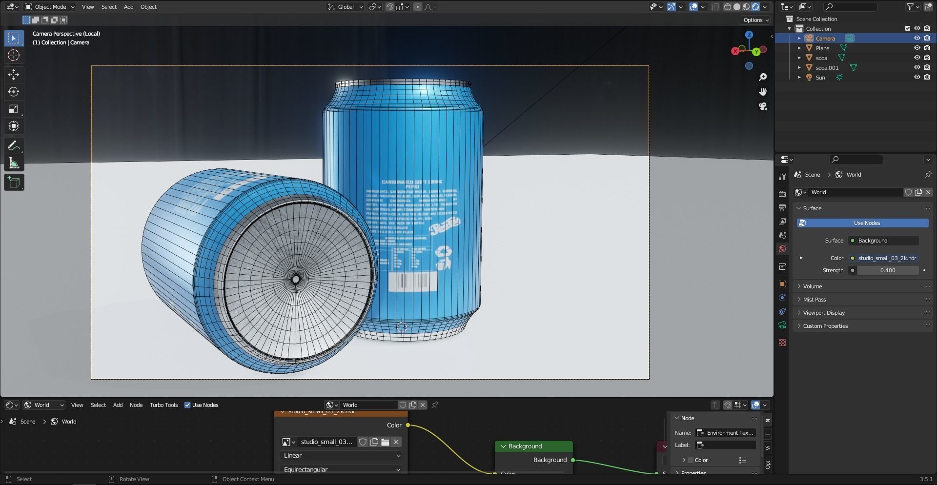Pepsi can free VR / AR / low-poly 3D model | CGTrader
