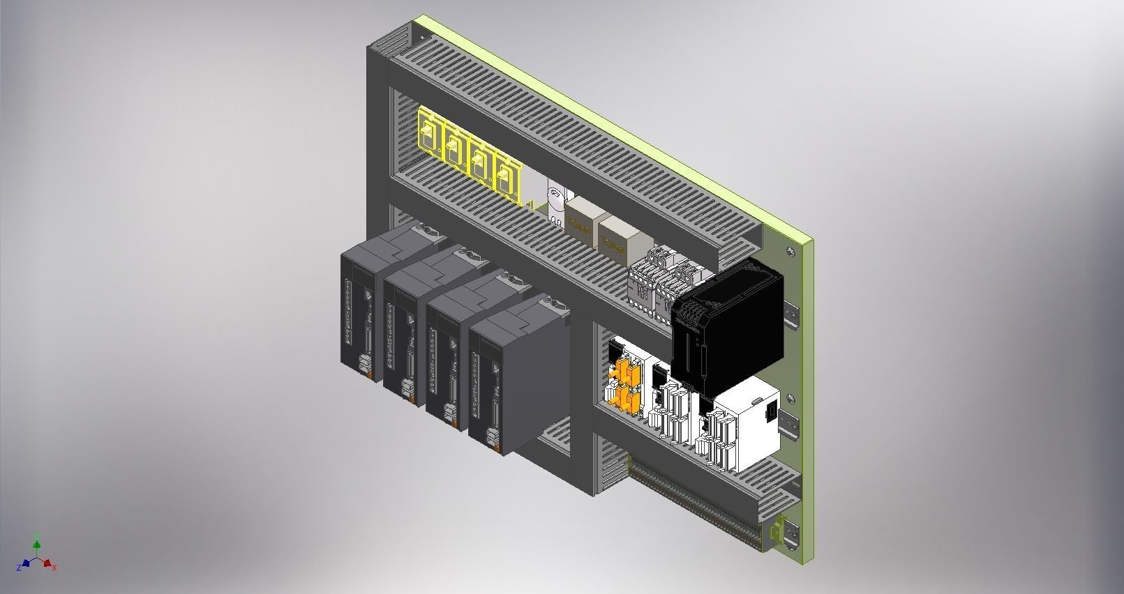 26332-CONTROL PANEL 3D model | CGTrader