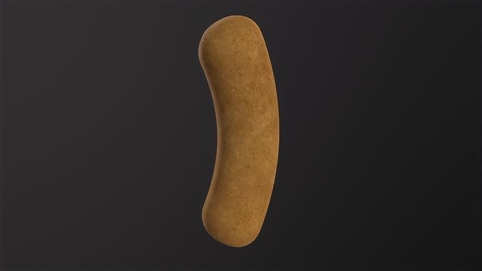 3D model Cheese Puff Snack 3D Model VR / AR / low-poly | CGTrader