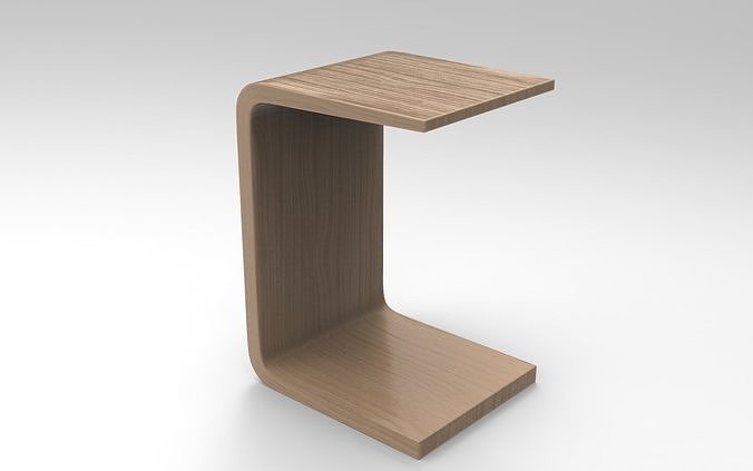 3D model C Side Table VR / AR / low-poly | CGTrader