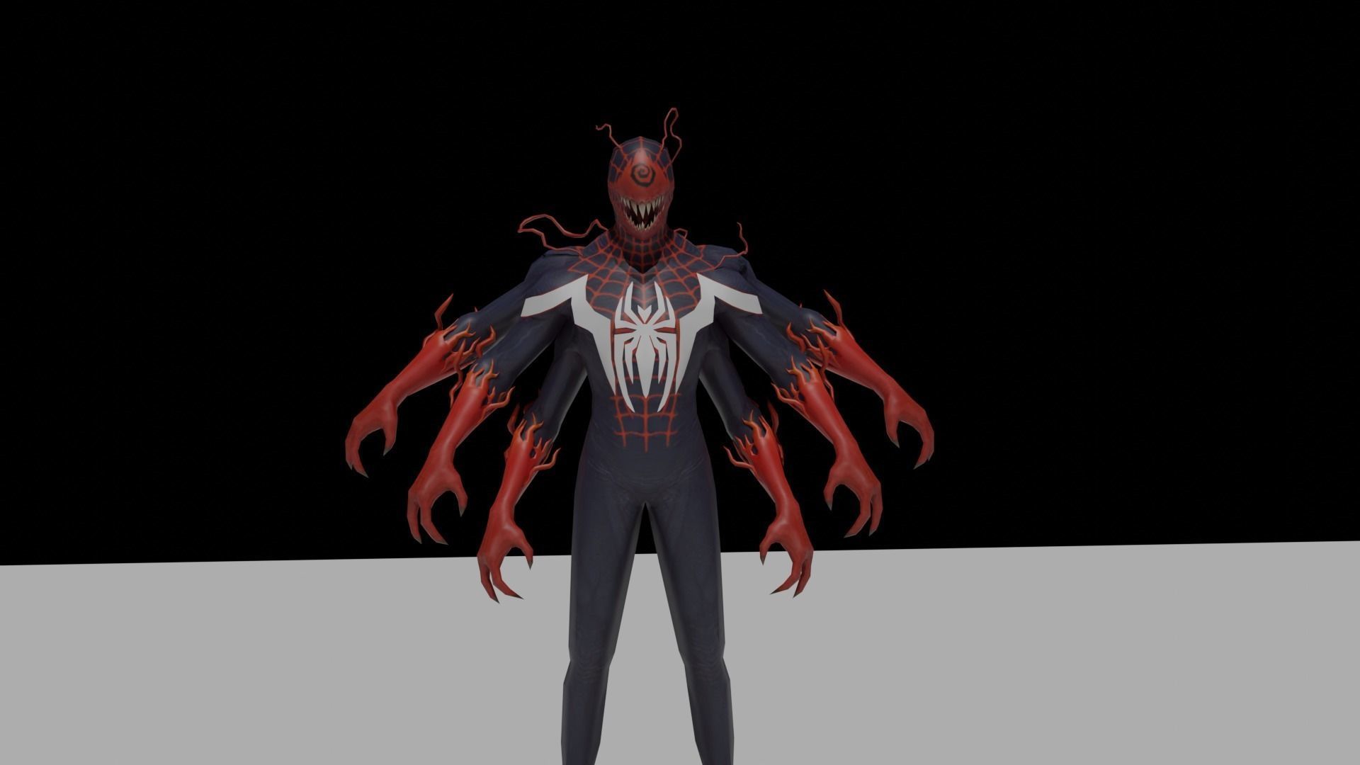 3D model Venom Human Spider VR / AR / low-poly | CGTrader