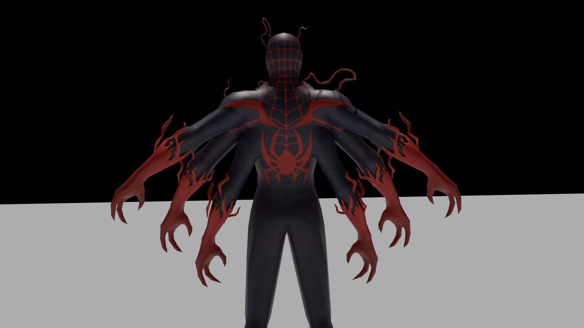 3D model Venom Human Spider VR / AR / low-poly | CGTrader