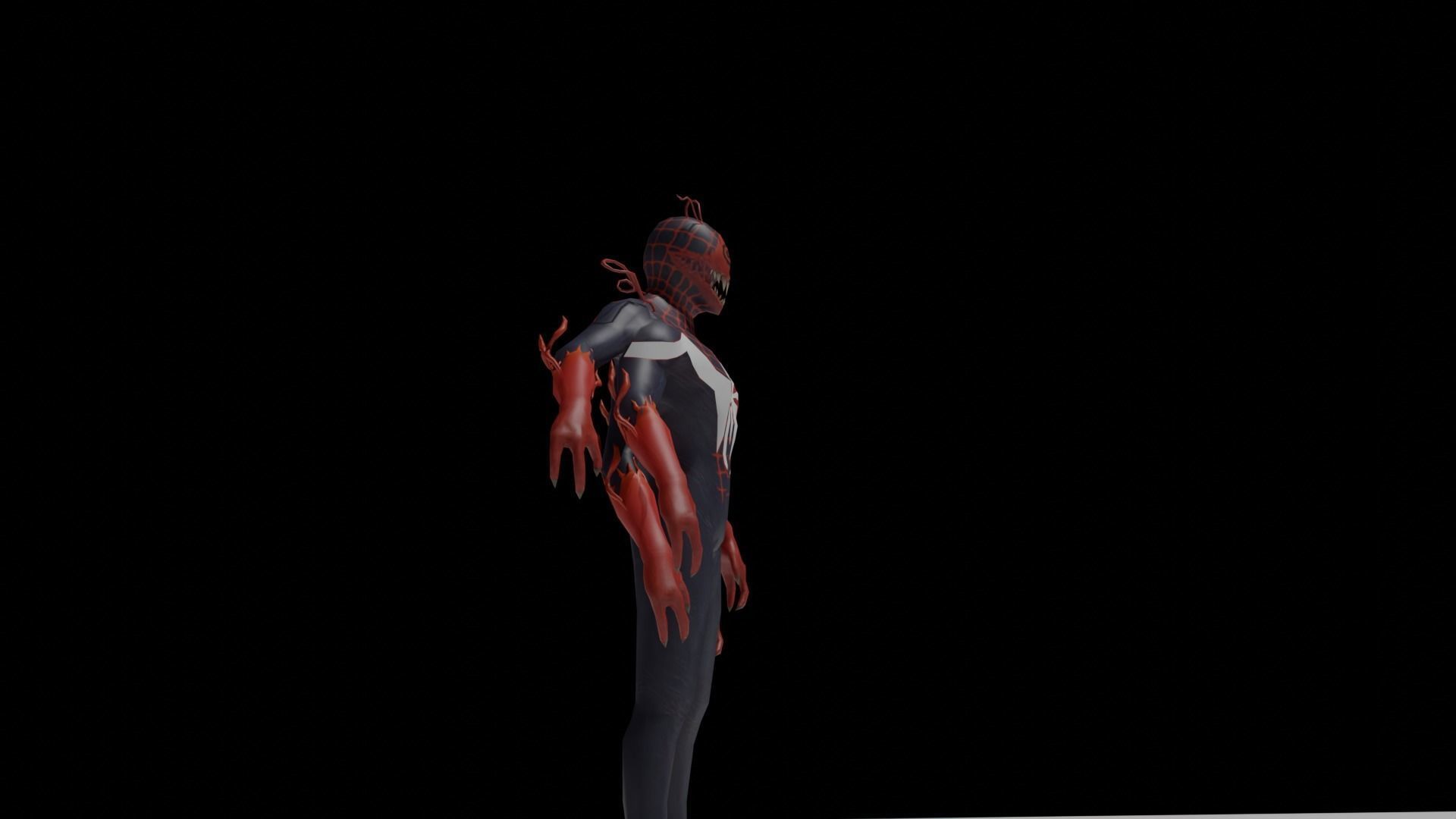 3D model Venom Human Spider VR / AR / low-poly | CGTrader