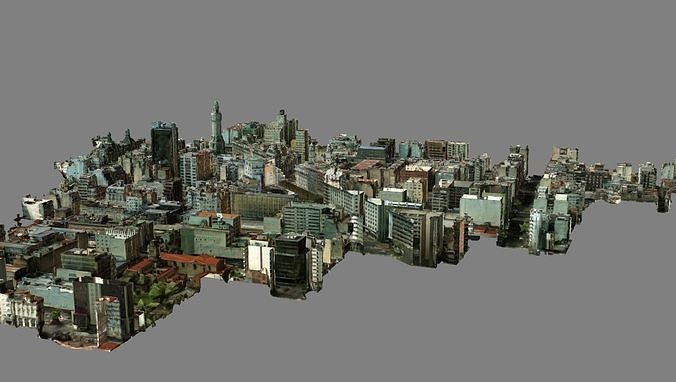 Buenos Aires City - Map 3D model | CGTrader