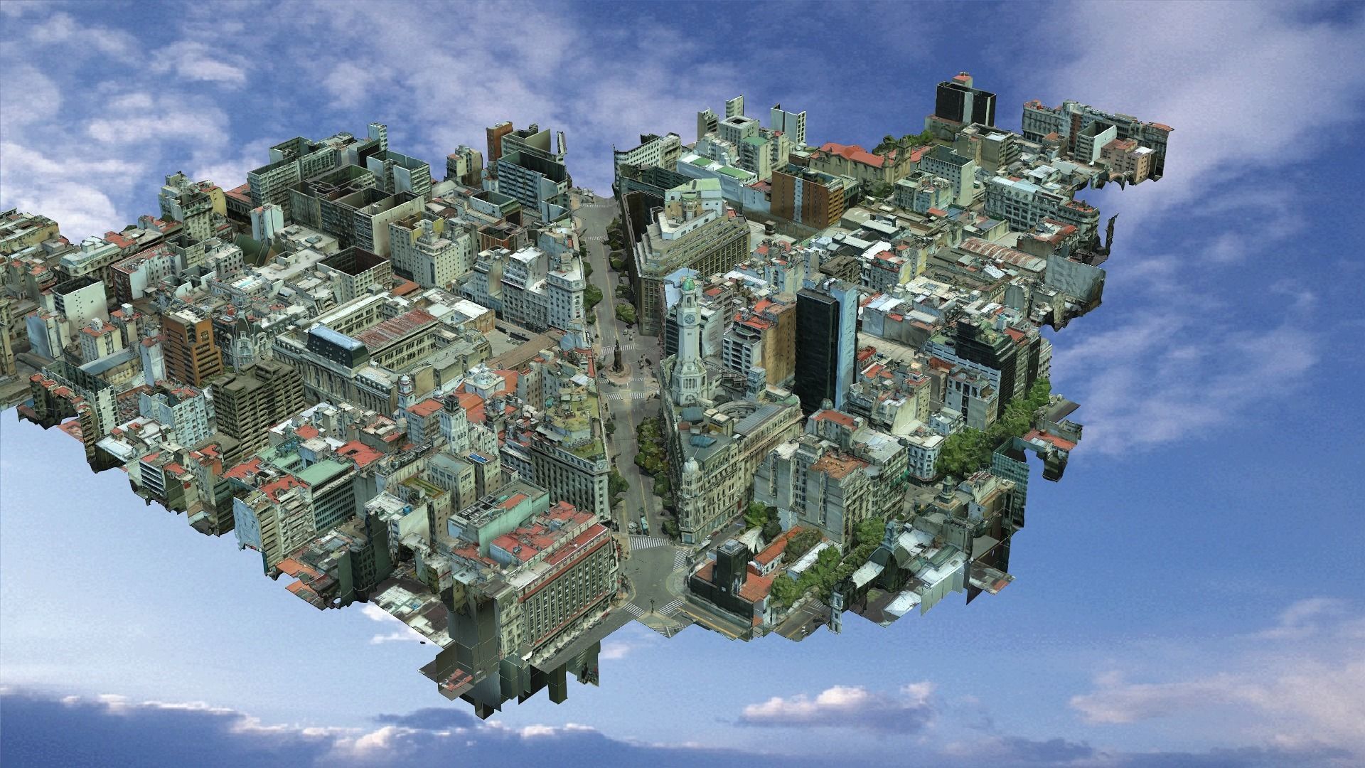 Buenos Aires City - Map 3D model | CGTrader