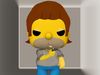 Funko Homer - Snake - Treehouse Horror 3D model 3D printable | CGTrader