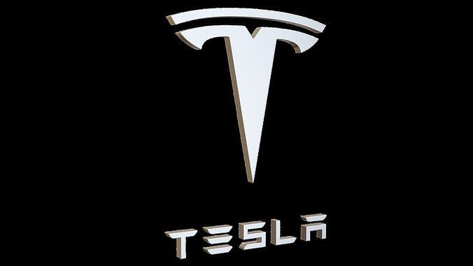 Tesla Logo 3D model 3D printable | CGTrader