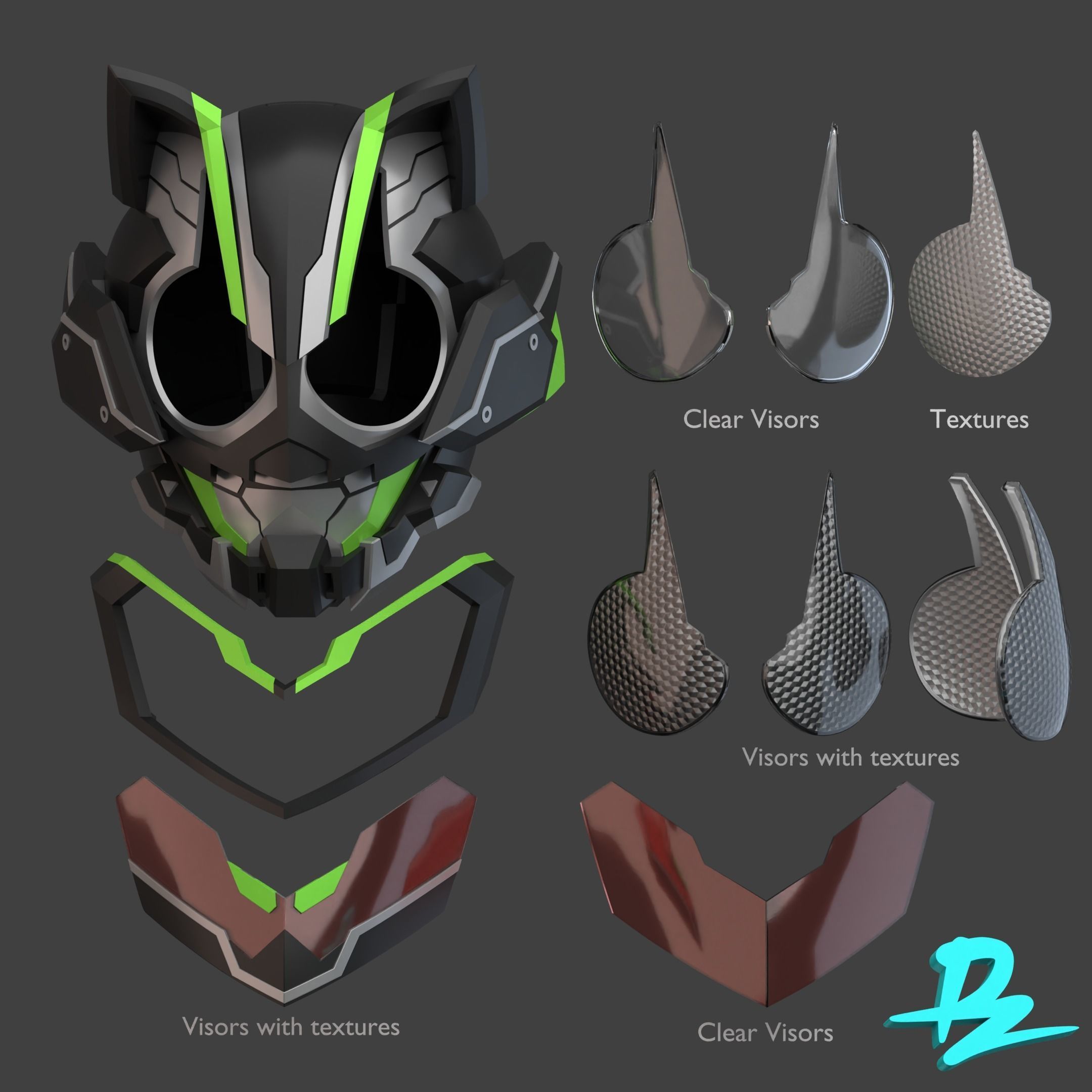 Kamen Rider Tycoon Bujin Sword DZ 3D model 3D printable | CGTrader