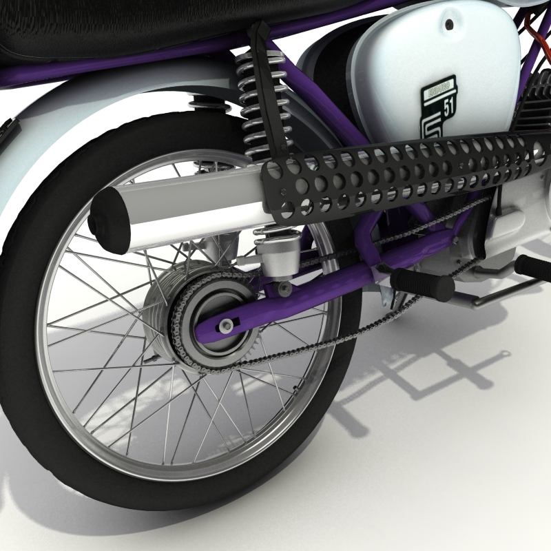 Simson S51 3D model | CGTrader