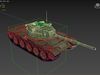 3D model PLA Army ZTZ59 ZTZ-59 Main Battle Tank MBT medium tank VR / AR ...