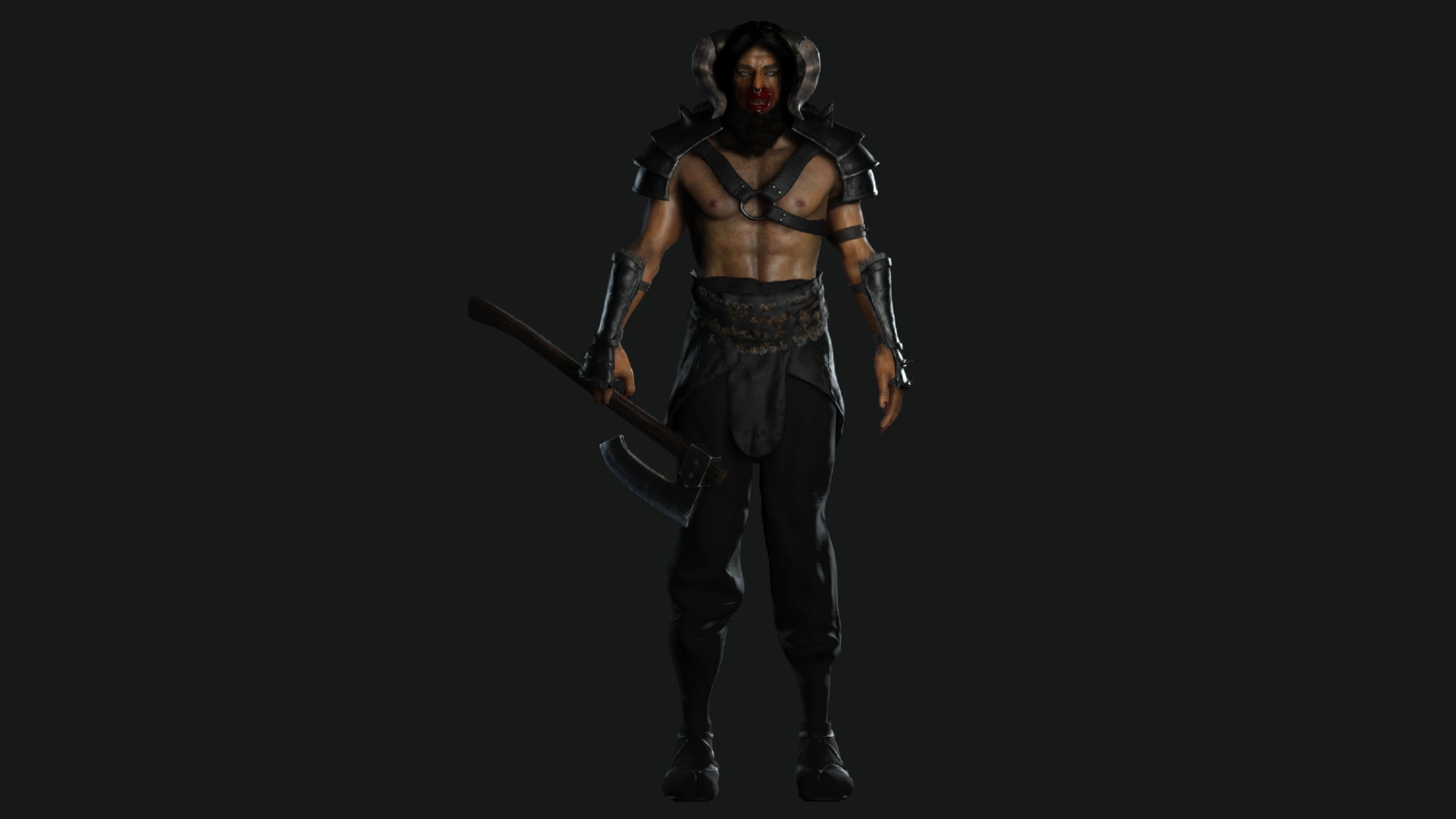 3D model AAA 3D MODEL FANTASY CREATURE CHARACTER - THE MONSTER HUMAN VR ...