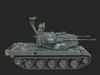 3D model 2 coatings of JSDF Type 87 self-propelled anti-aircraft gun VR ...