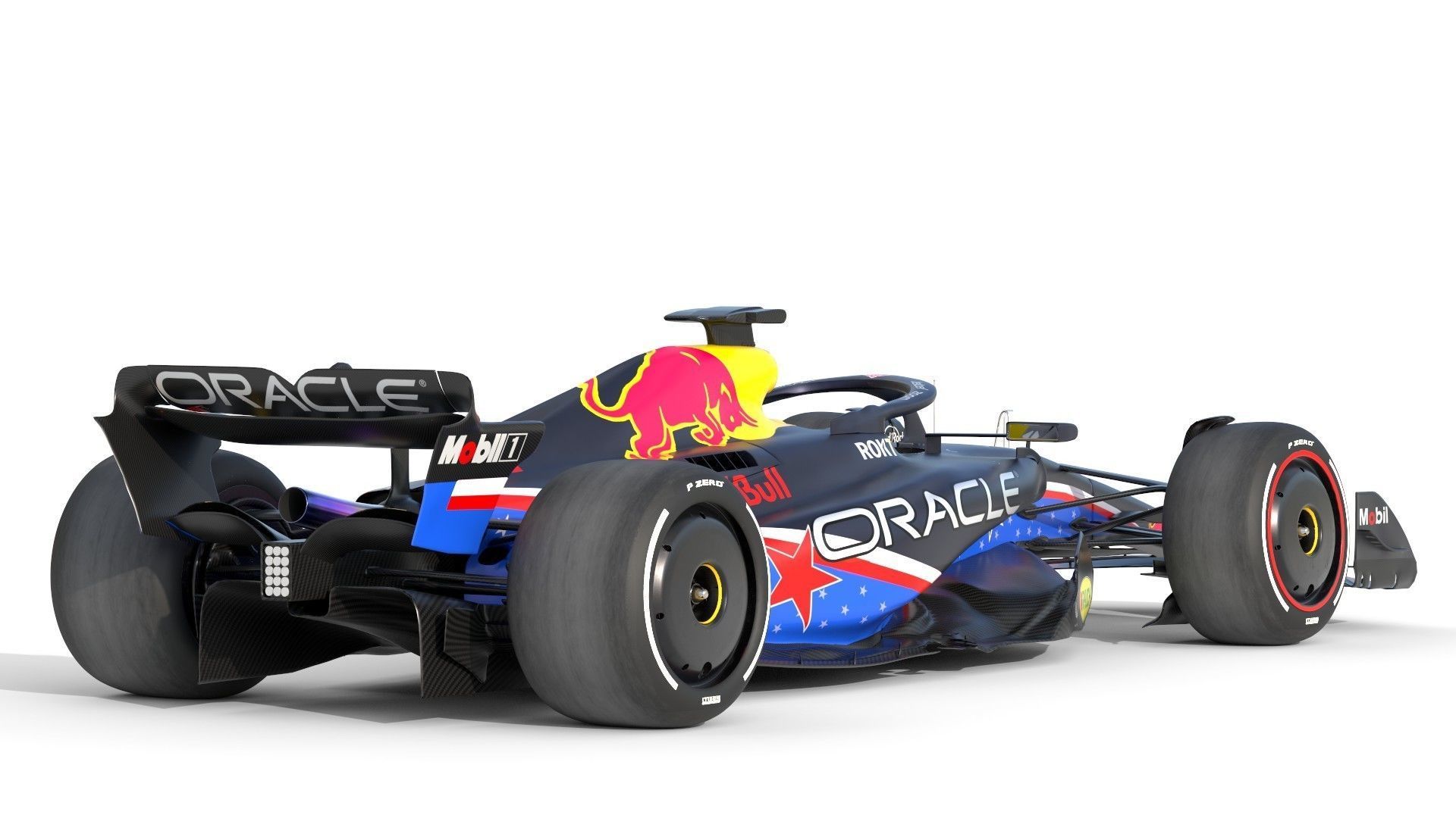 3D model F1 Red Bull RB19 Austin Livery VR / AR / low-poly | CGTrader