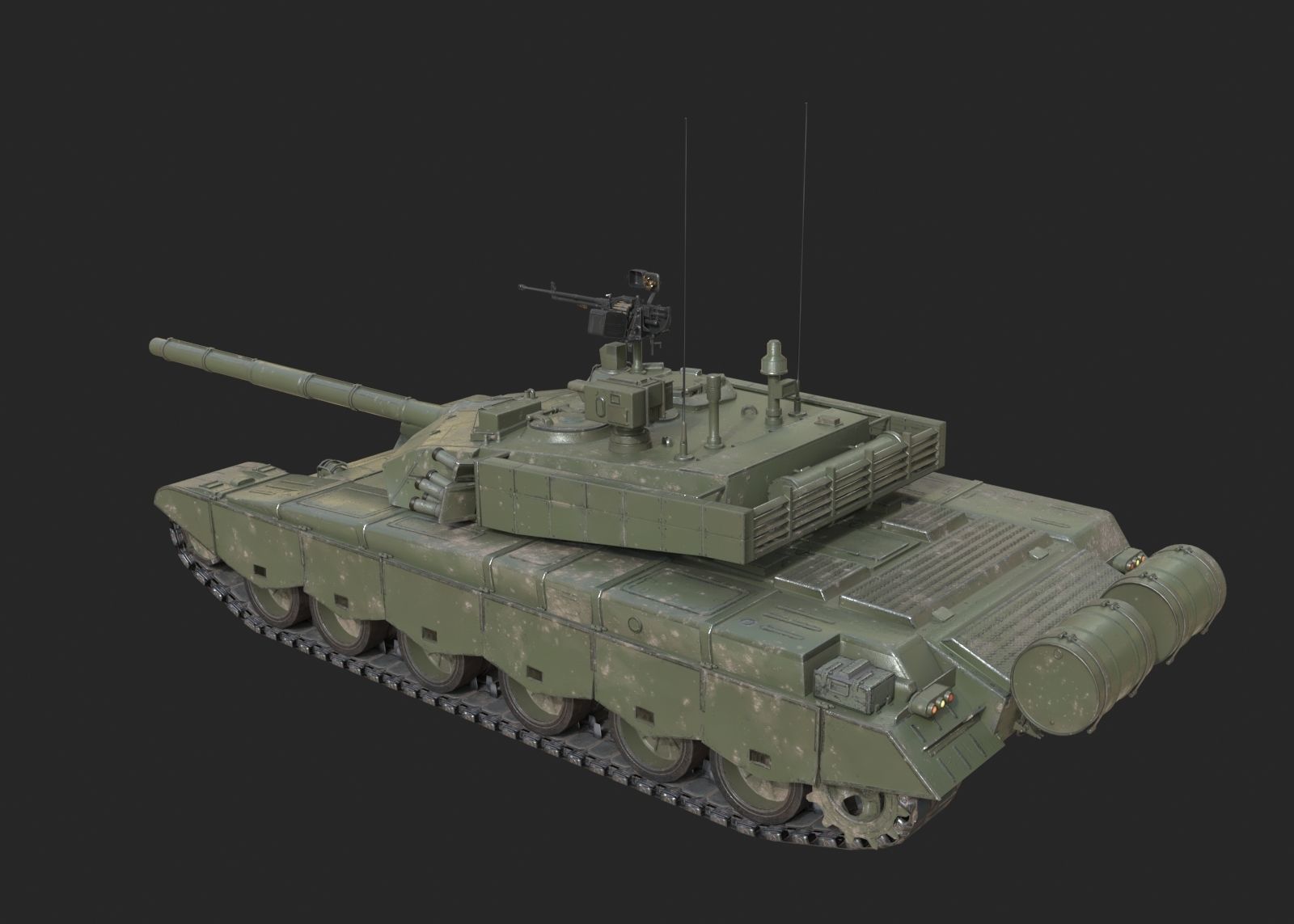 3D model 4 coatings of PLA Army ZTZ99 ZTZ-99 Main Battle Tank MBT VR ...