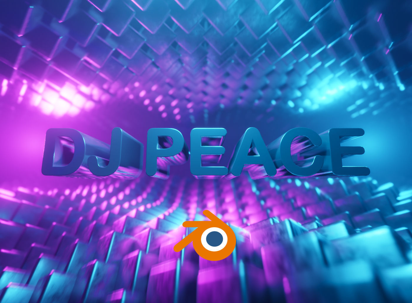 Glow 3D VJ animation template for Blender eevvee render 3D model ...